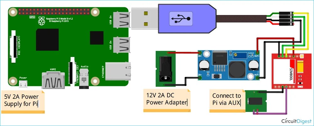 Sim Card Circuit Diagram