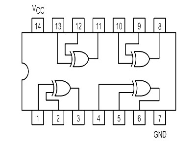Circuit Diagram For Four Input Xor Gate