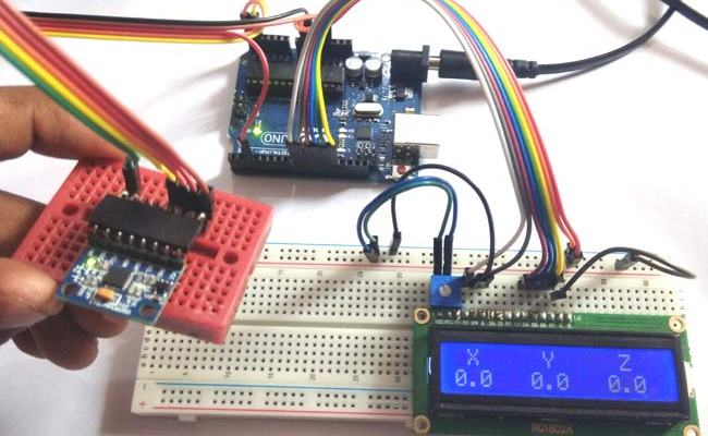 Cara Menggunakan Accelerometer Gyro Mpu6050 Arduino D