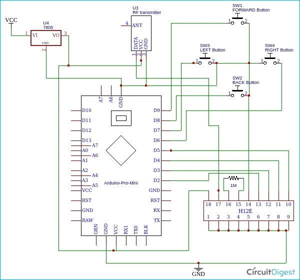 Circuit Diagram Remote Control Toy Car - Circuit Diagram
