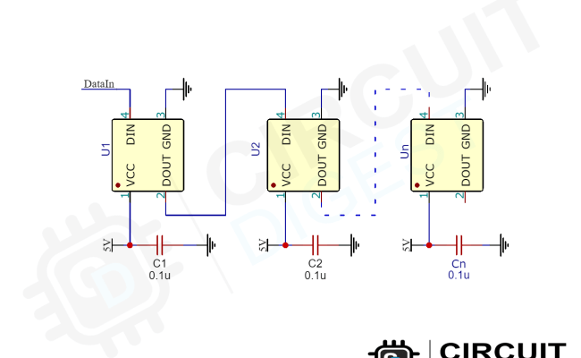 Ws2812b Rgb Led Pinout Working Interfacing Arduino And Applications