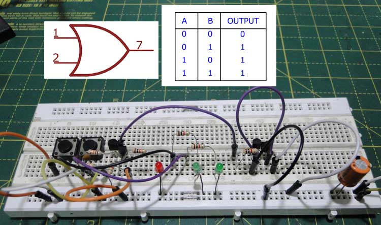 Logic Gate Mini Project Circuit Diagram - Circuit Diagram
