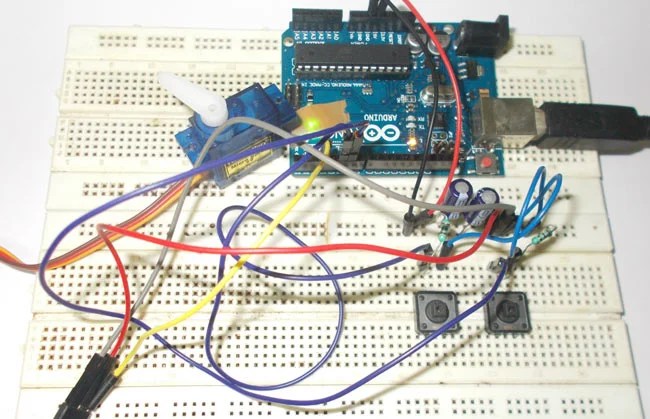 Servo Motor Arduino Circuit Diagram - Wiring Diagram