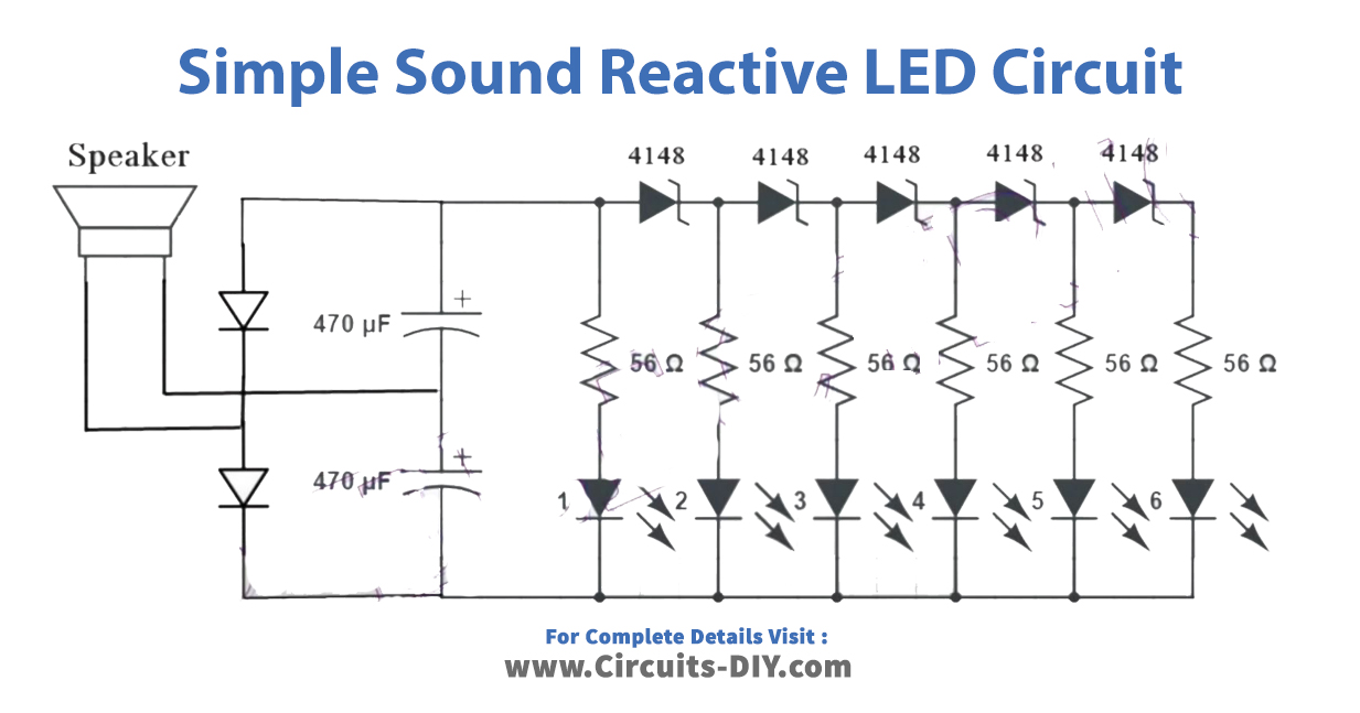 Dancing Led Light Circuit Diagram
