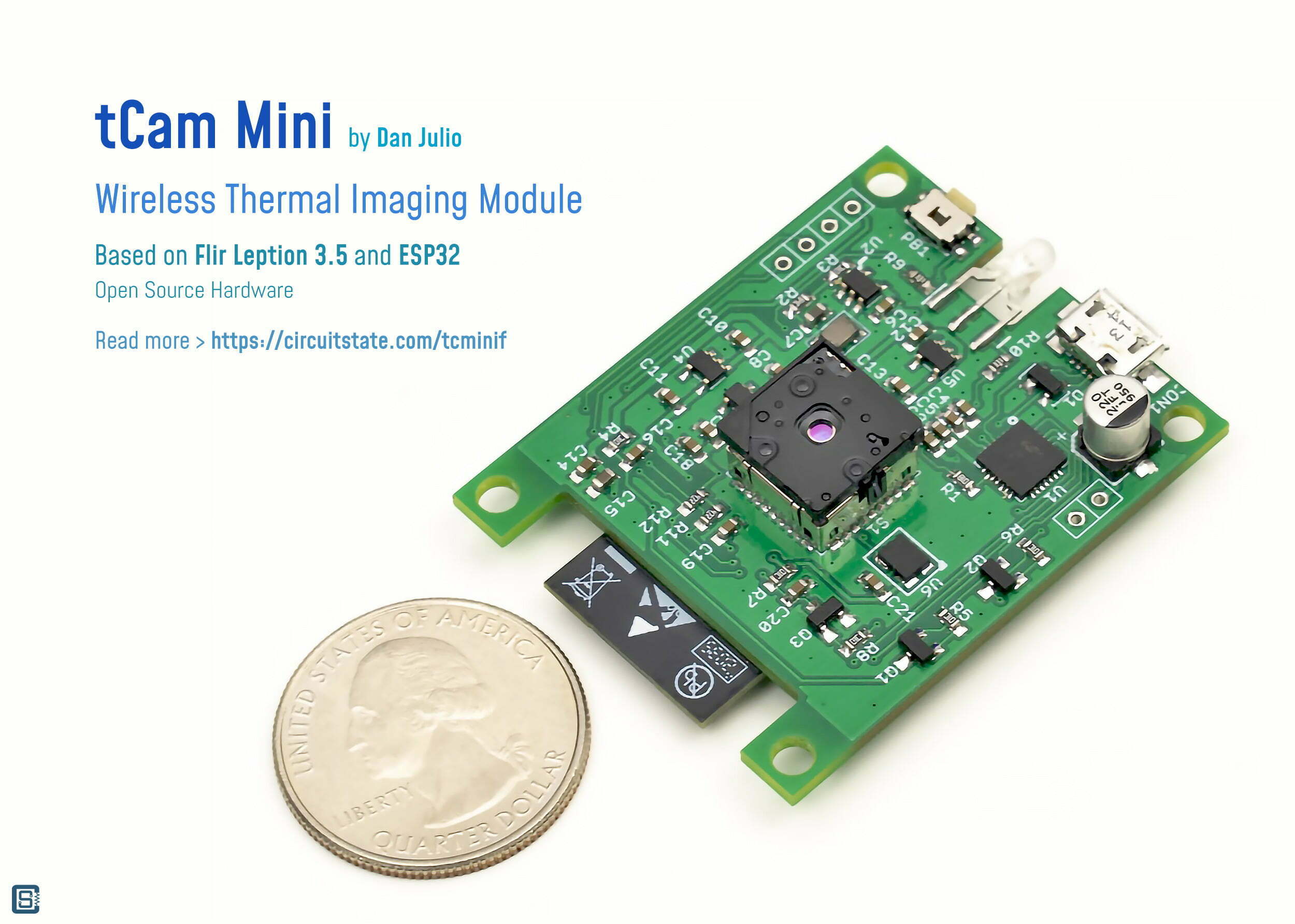 tCam-Mini : Open Source Wireless Thermal Imaging Module based on Flir ...