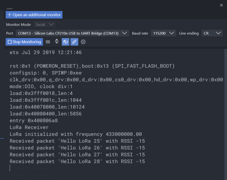 Interfacing RA-01/RA-02 SX1278 LoRa Modules with ESP32 using Arduino - CIRCUITSTATE Electronics