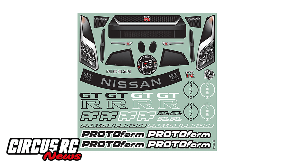 PROTOform Nissan GT-R R35 Pro Mod body & Outlaw wing - Circus RC News