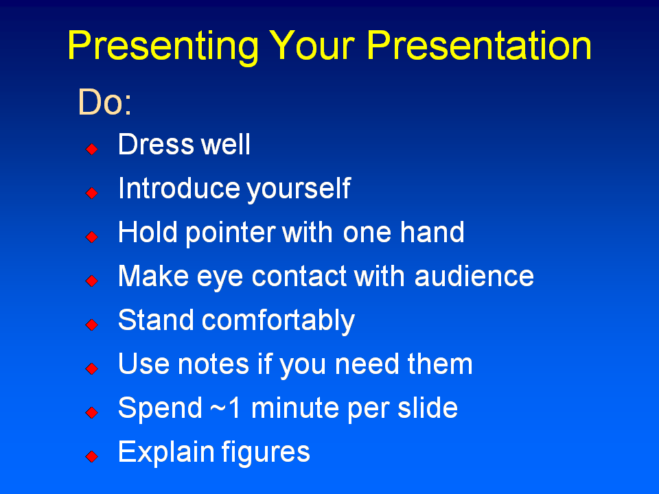 How to give a Good Presentation - Civil Engineers PK
