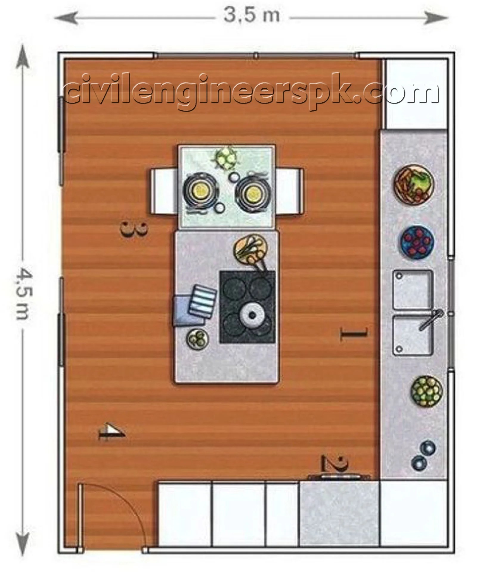 Kitchen Designs 14-18 - Civil Engineers PK