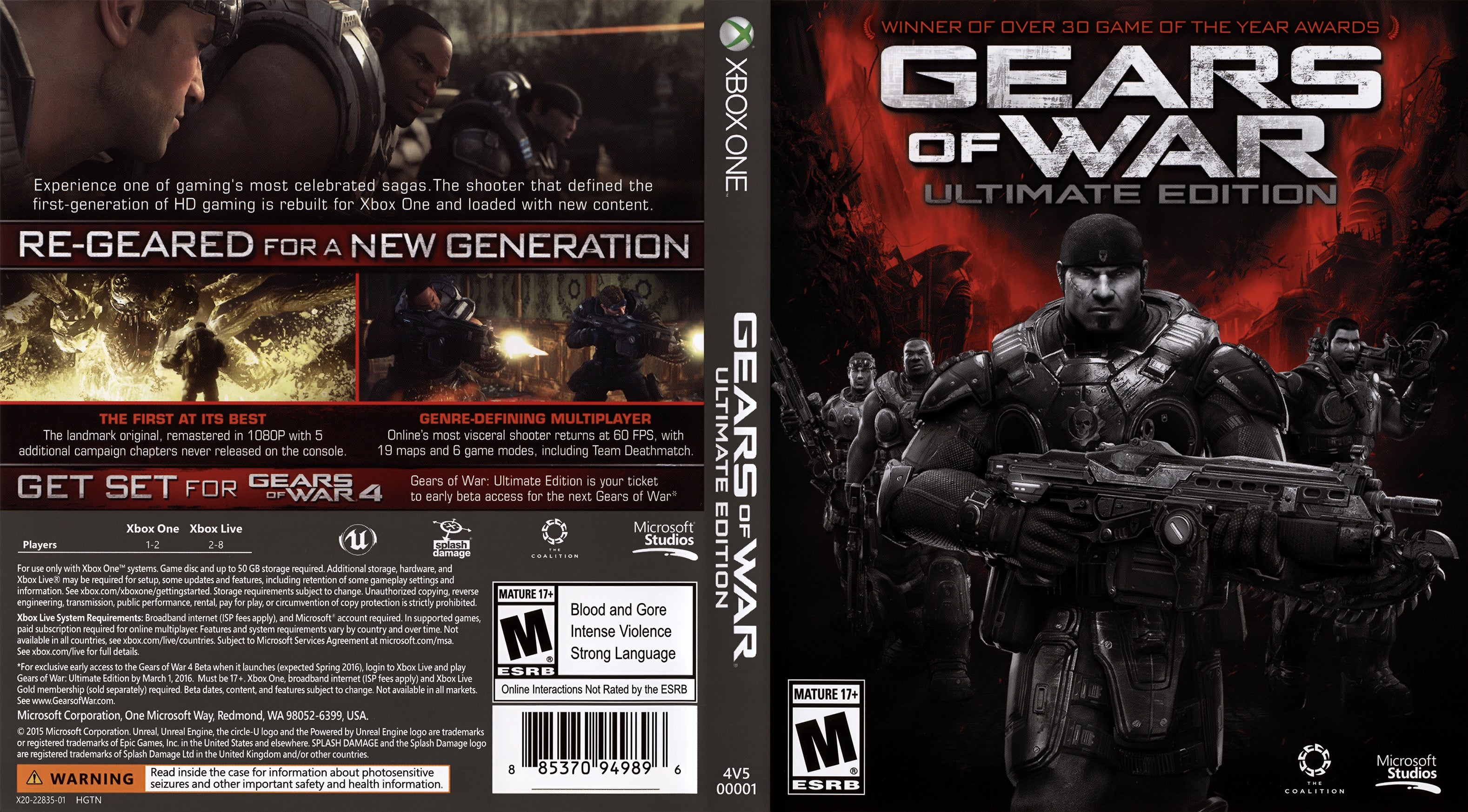 Surprise Gears Of War Ultimate Edition Available On Pc An 44 Off