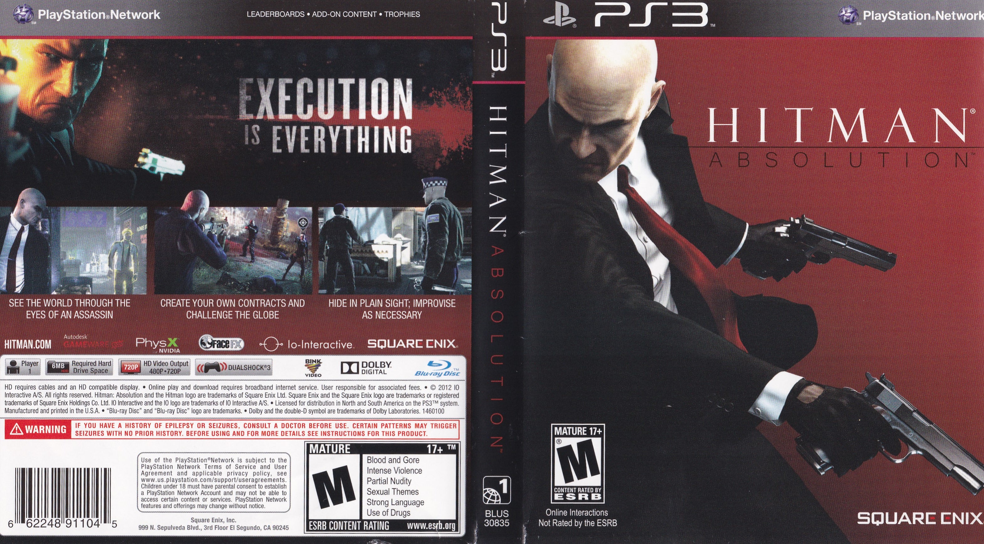 Hitman Absolution Ps3 Clarkade