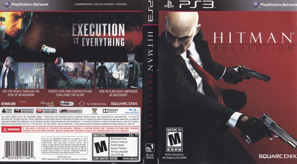 Hitman Absolution Ps3 Clarkade