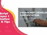 Javascript Developer I Certification Guide Tips Clarusway