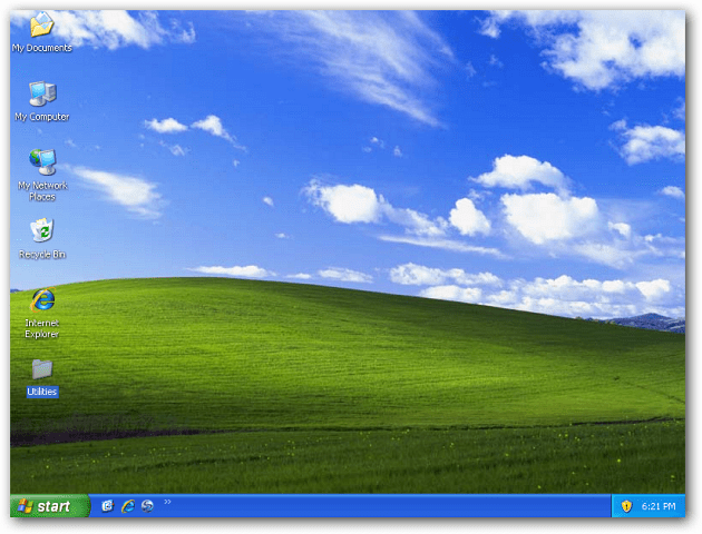 Content of the Desktop and Functions of Each Icon on the Desktop ...