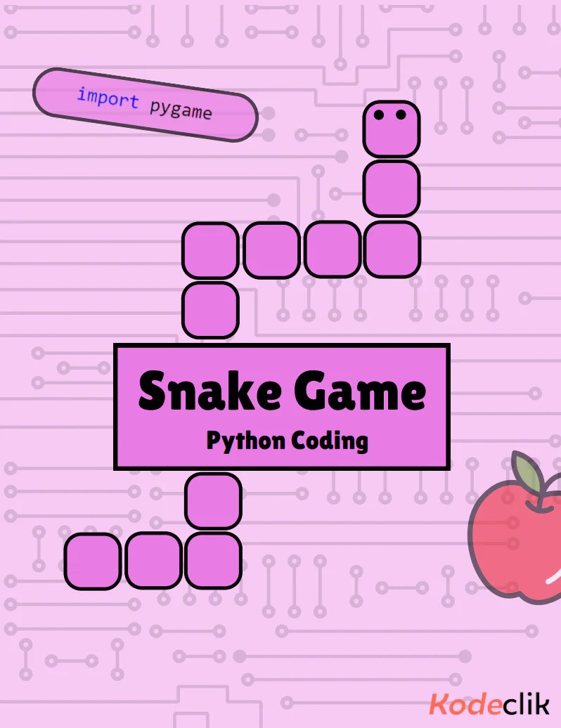 Snake Game In Python Kodeclik Online Academy