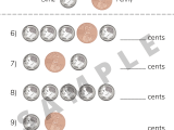 Counting Money Cents Using Pennies And Dimes Base Ten Place Value