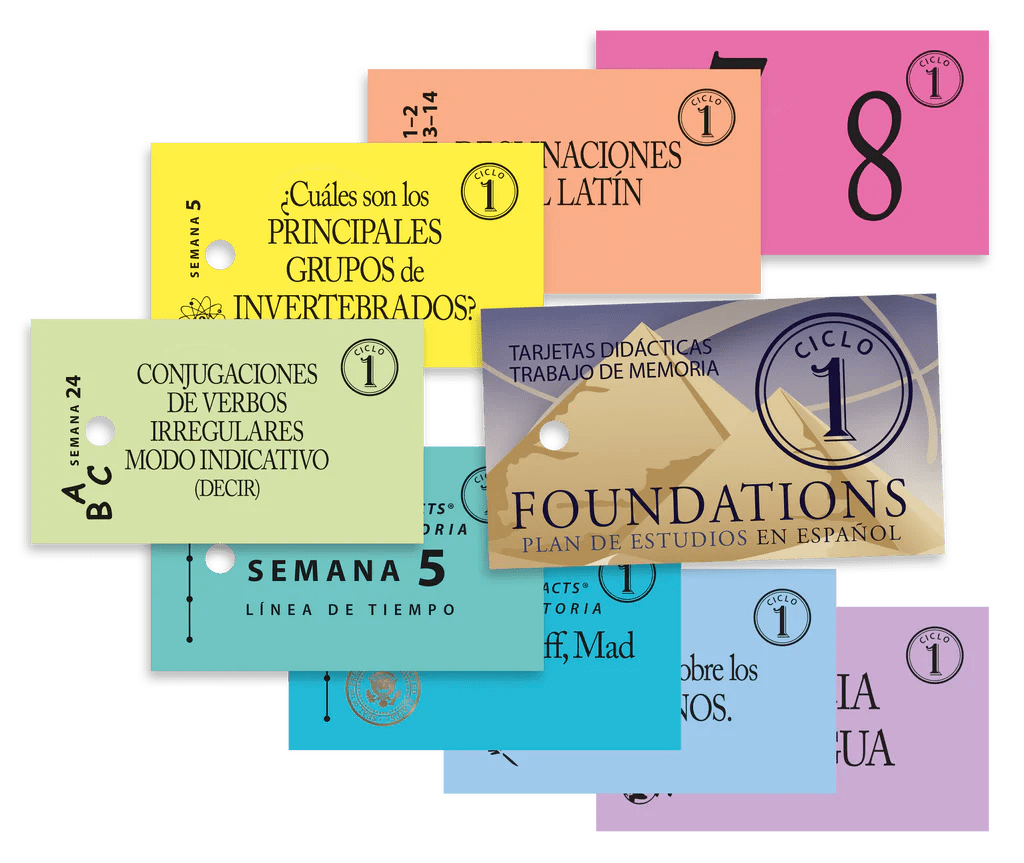 Cycle 1 Memory Work Flashcards Spanish Int