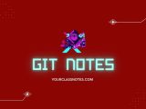 Git Notes In Pdf Git Tutorial Ebook For Download Classnotes