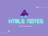 Best Html5 Notes In Pdf Html5 Tutorial For Download Ebook Or Guide