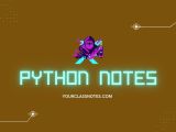 Best Python Notes In Pdf Python Tutorial Ebook For Download Guide