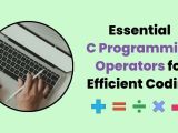 Essential C Programming Operators For Efficient Coding Classnotes4u