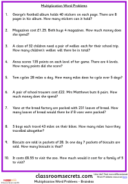 Solving One Step Equations Multiplication And Division Worksheet
