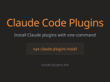 Claude Code Plugins Agent Skills Community Registry With Cli