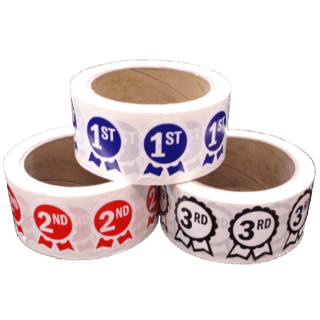 Sticker Ribbons - Clearview Ribbon Co Inc.