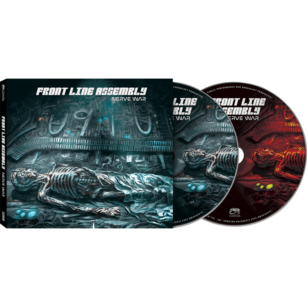 Front Line Assembly Nerve War 2 Cd Digipak