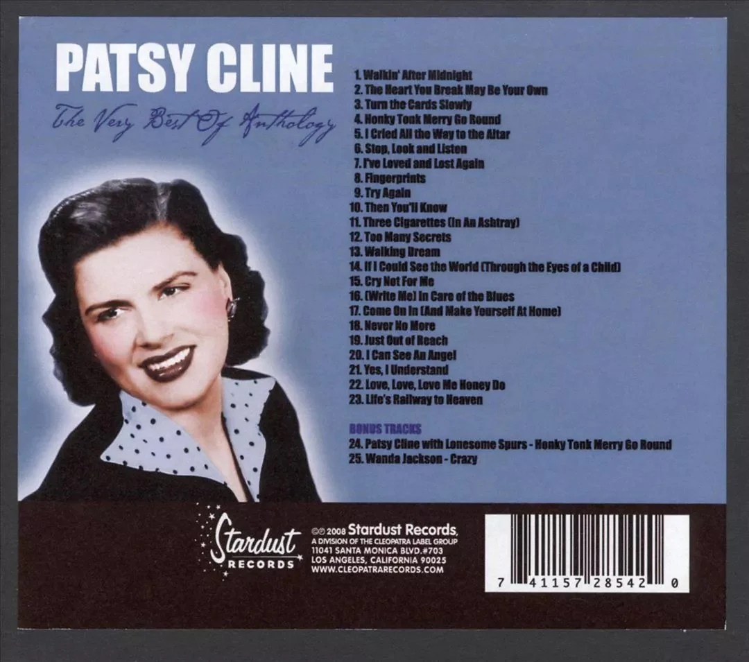 Patsy Cline The Best Of Anthology Deluxe Edition Cd