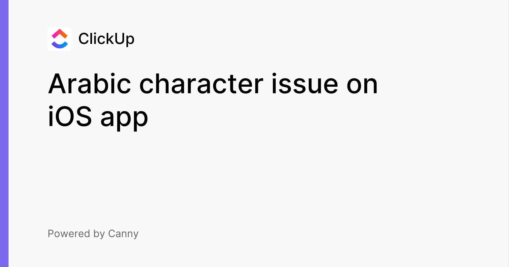 Arabic Character Issue On Ios App Languages Clickup