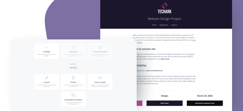 Client Portal Inspiration - Client Portal