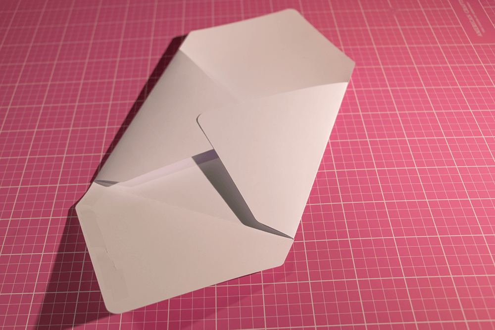 How To Assemble Square Envelope Cutting Files by Clikchic Designs ...