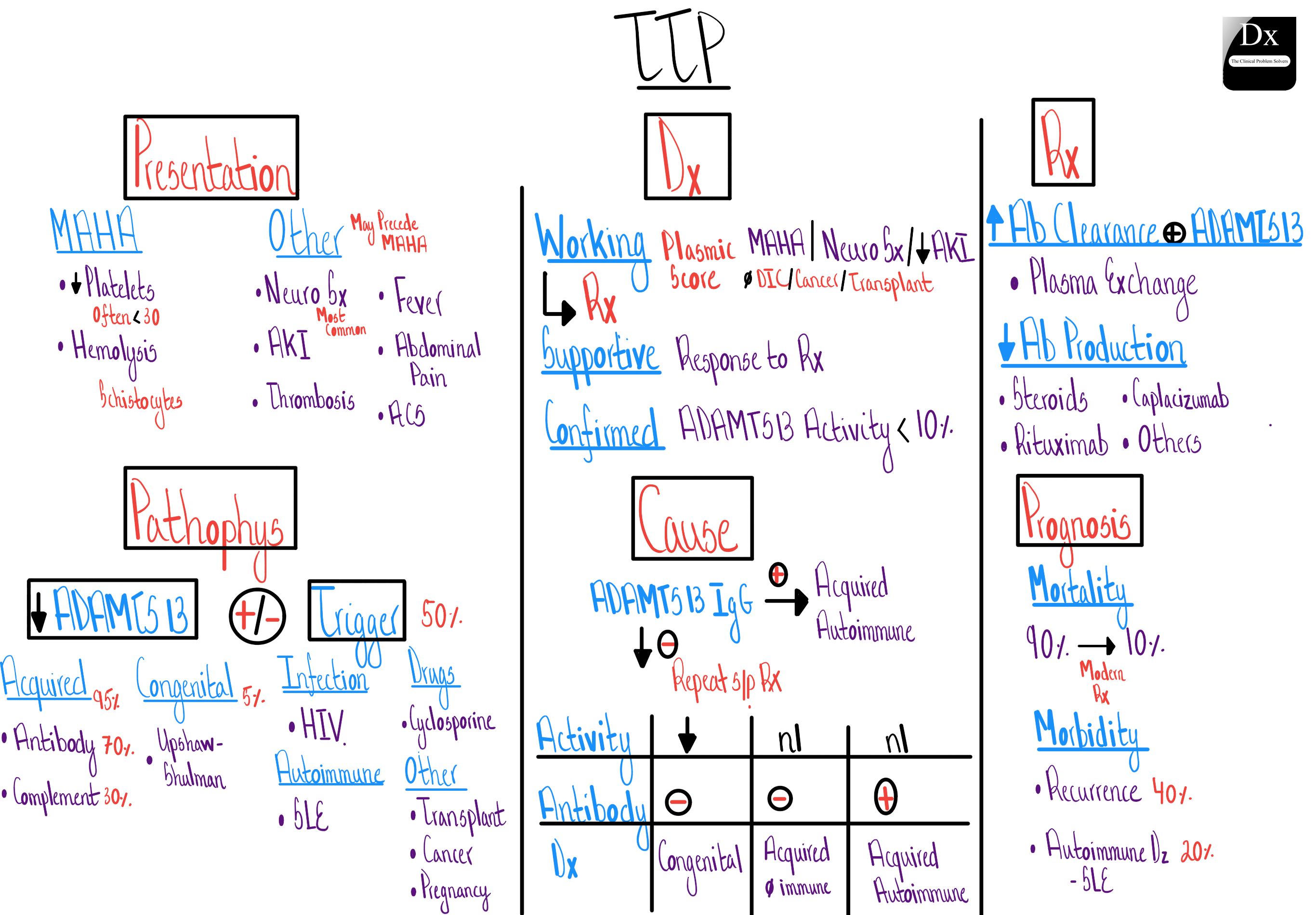 Thrombotic Thrombocytopenic Purpura – The Clinical Problem Solvers