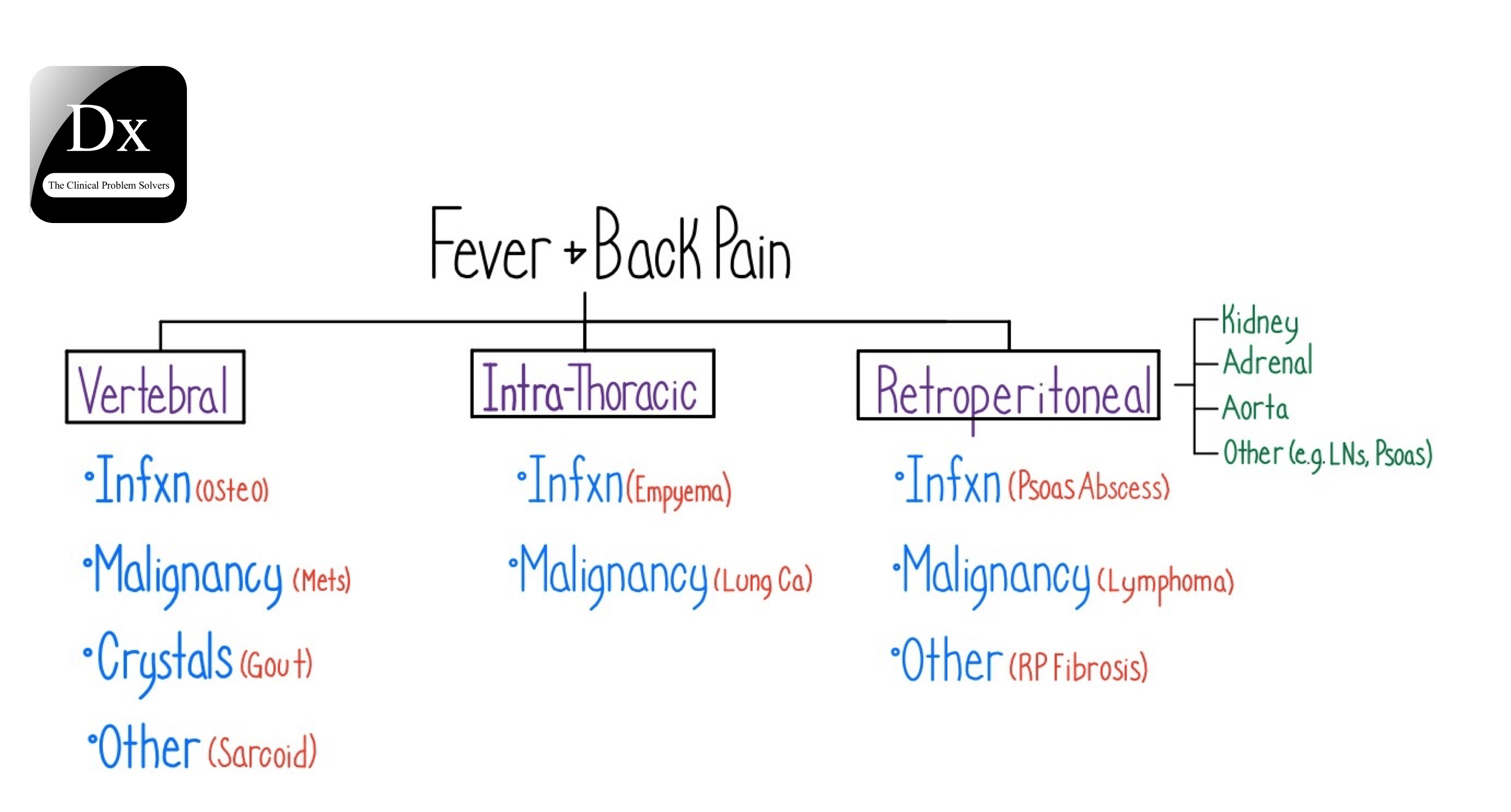 Fever and back pain – The Clinical Problem Solvers