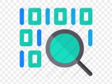 Binary Code Vector Icon Isolated On Transparent Background Binary