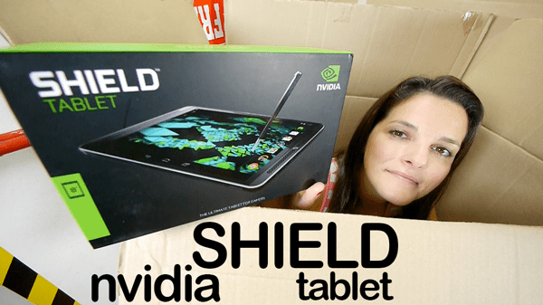 Nvidia Shield Tablet unboxing