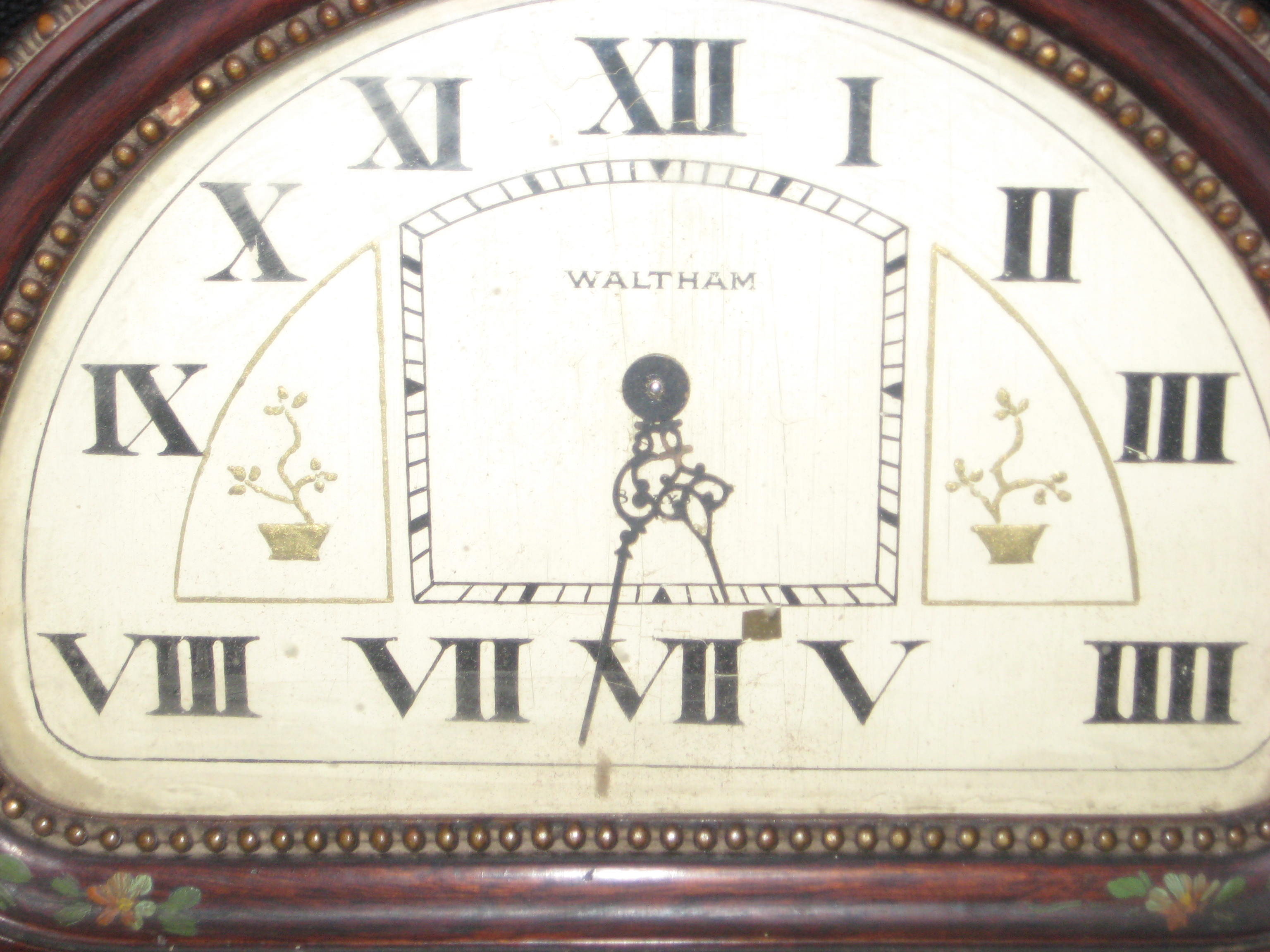 A Waltham Mantel Clock with Two Sevens on the Dial! – ClockInfo.com