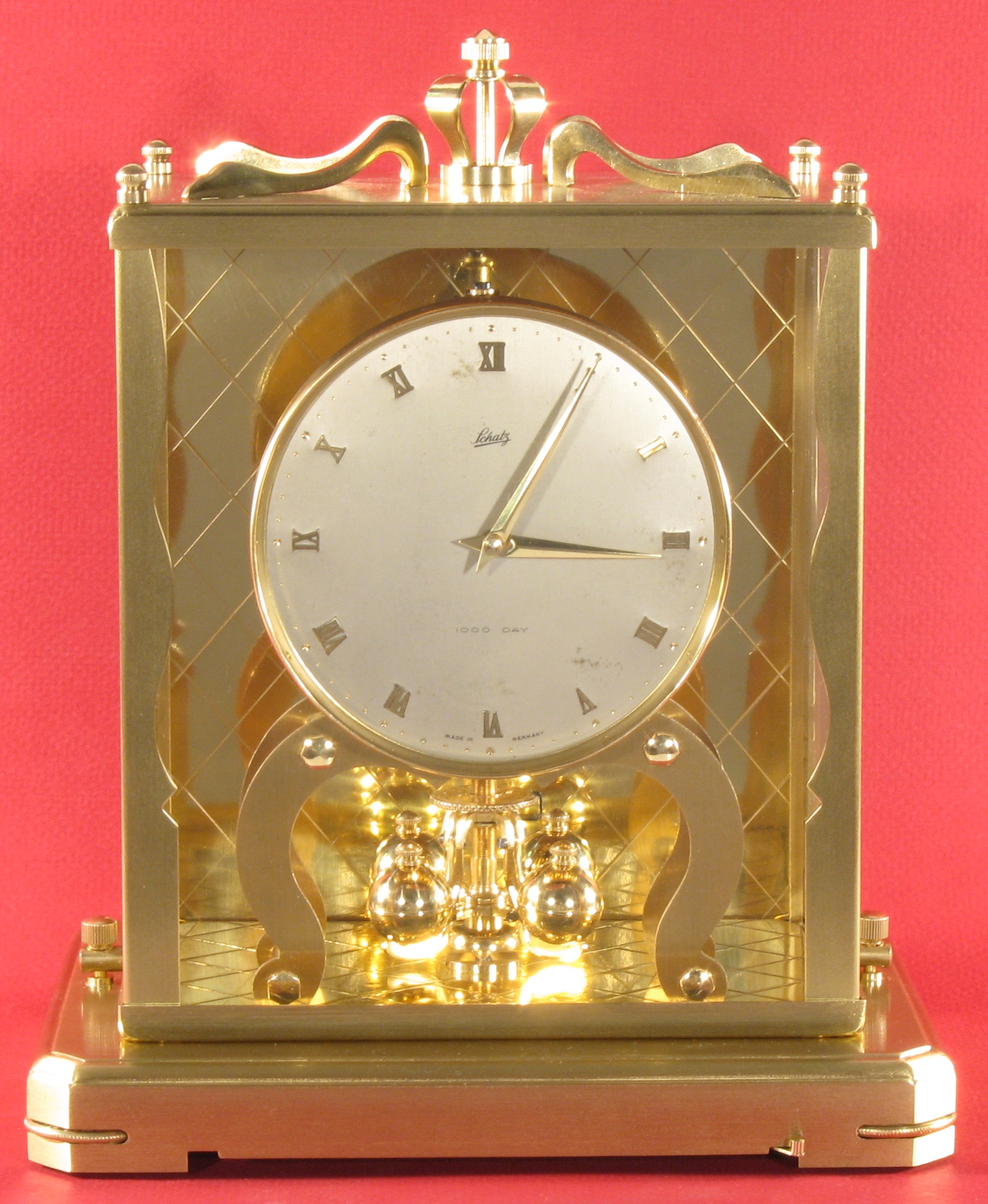 Schatz 1000 Day Clock Made in March 1956 – ClockInfo.com