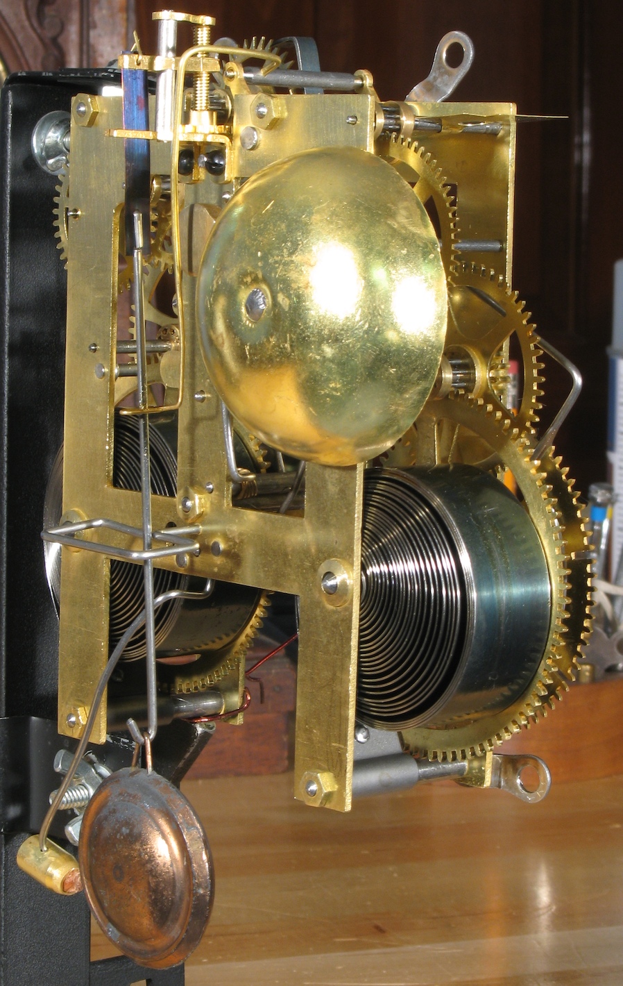 Mainsprings for Sessions Black Mantel Clock – ClockInfo.com