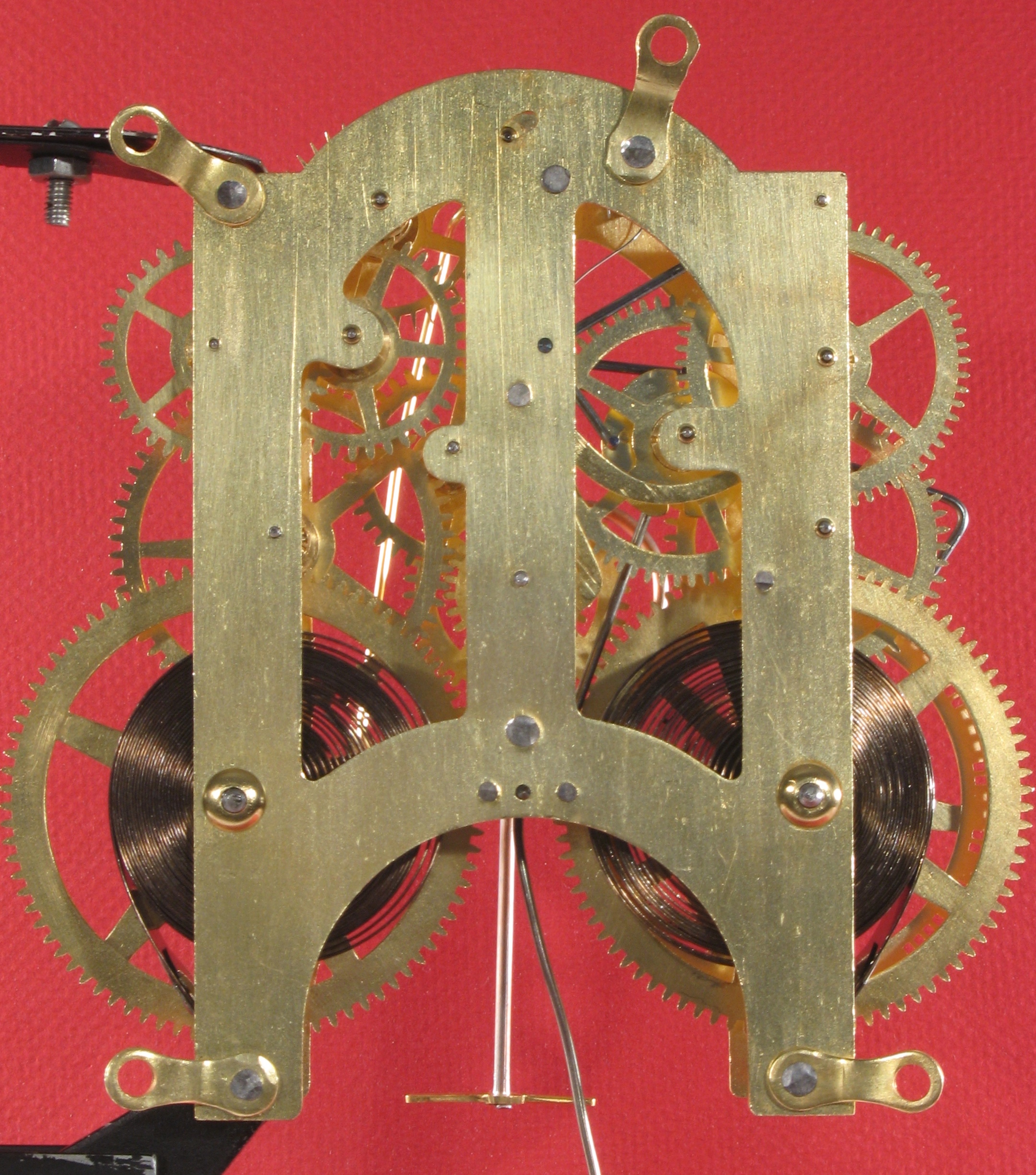 Ansonia “Queen Elizabeth” Wall Clock in Oak Case – ClockInfo.com