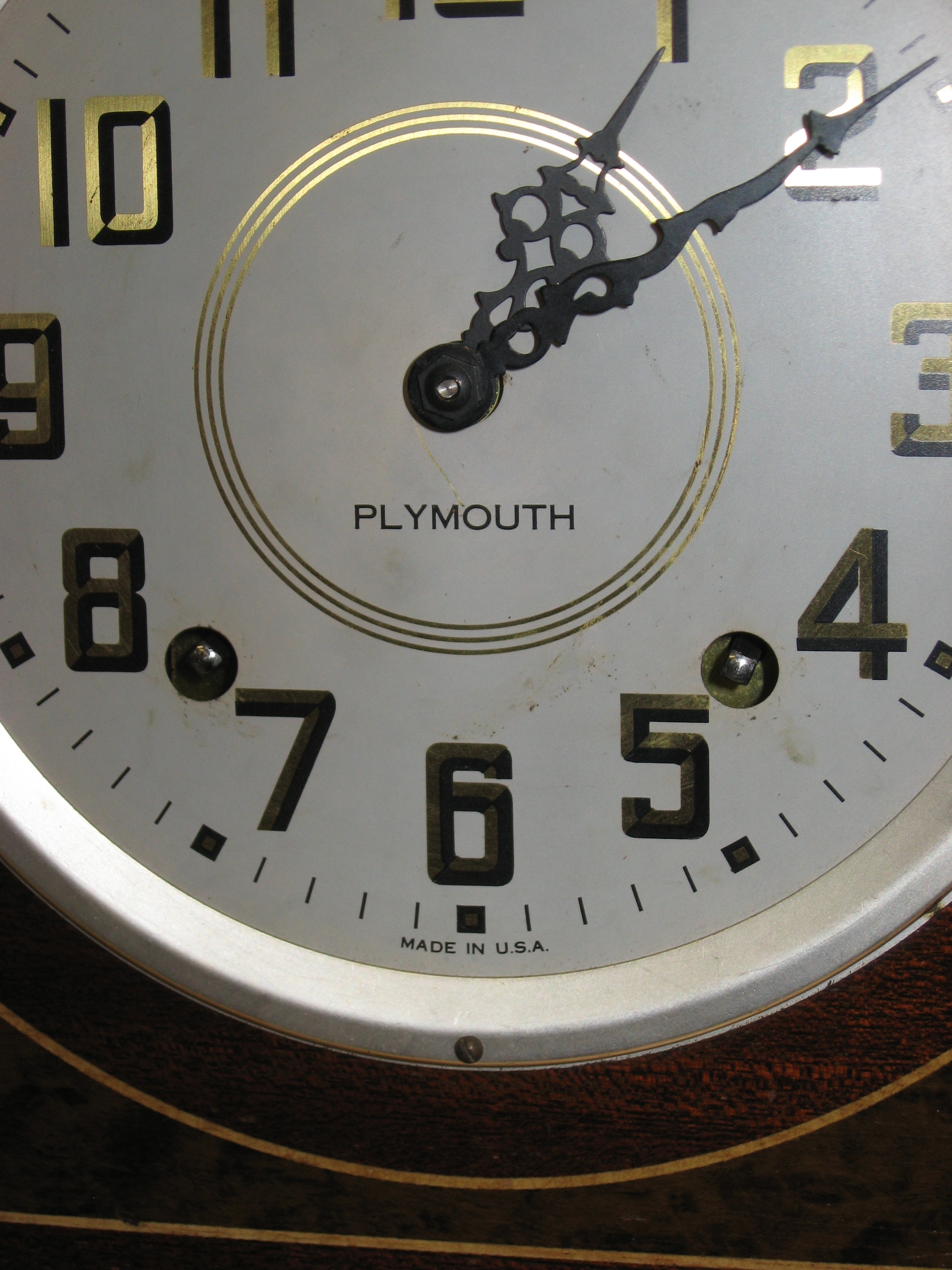 1940s Seth Thomas 8 Day Time and Strike Clock Movement – ClockInfo.com