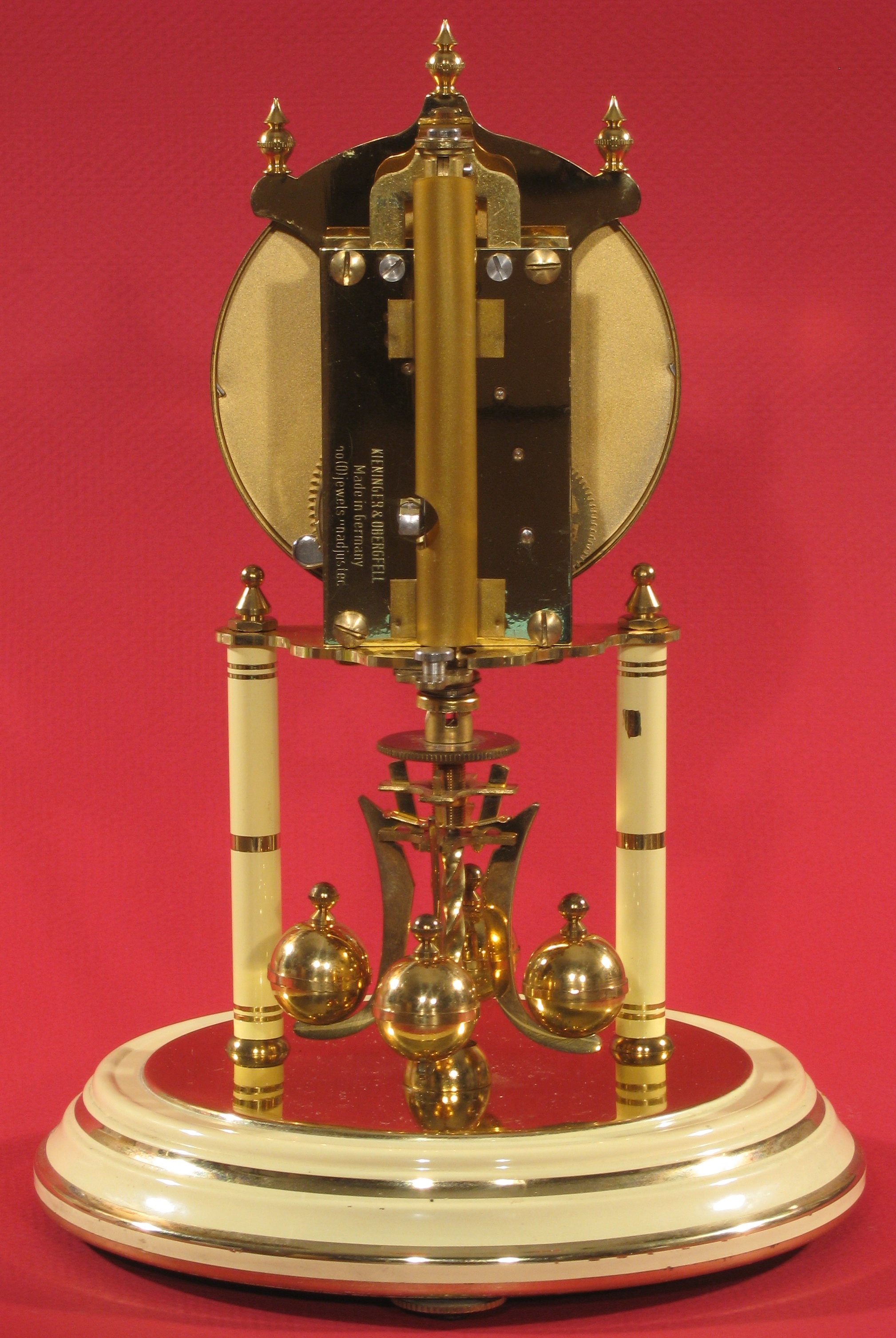 Kundo Miniature Painted 400 Day Clock – ClockInfo.com