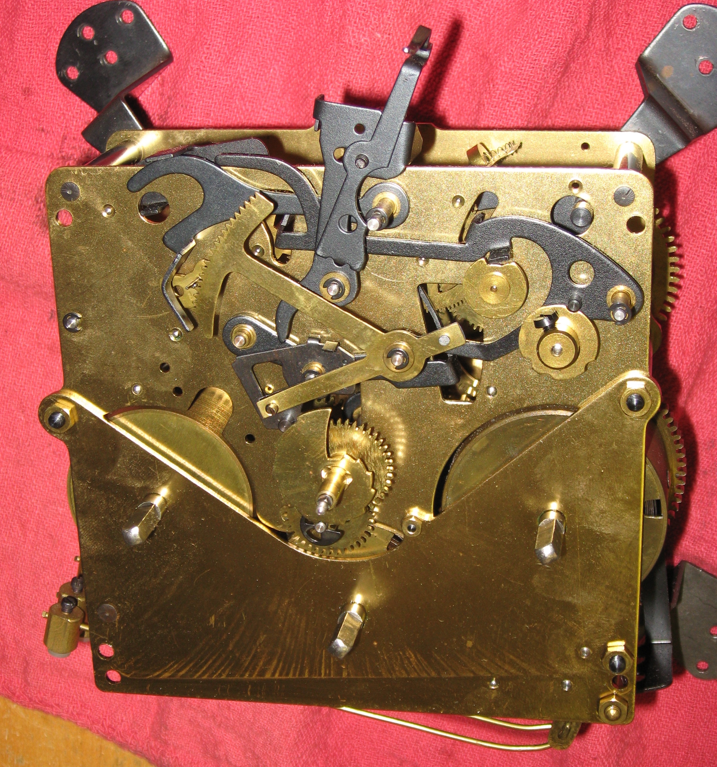 German Trapezoid Wall Clock, 1960s – ClockInfo.com
