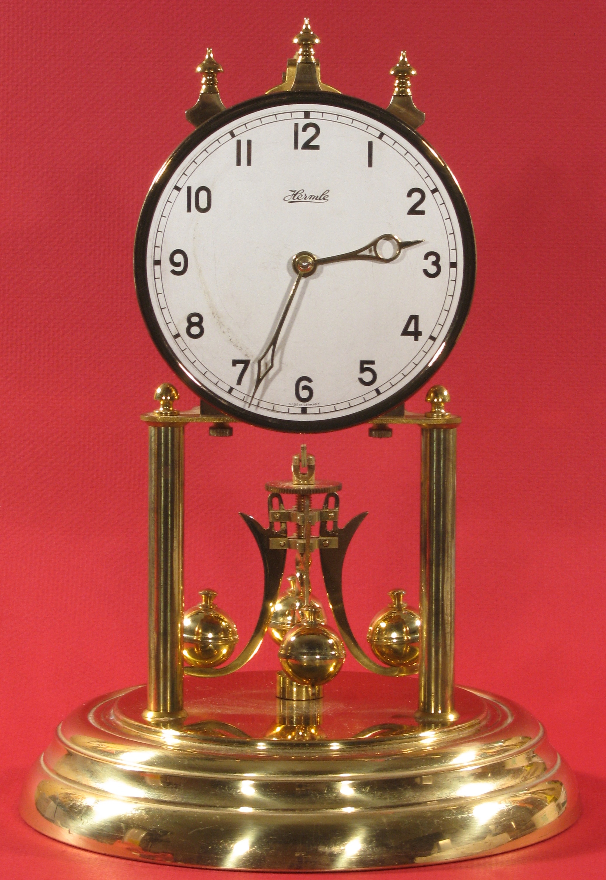 Hermle 1950s 400 Day Clock – ClockInfo.com