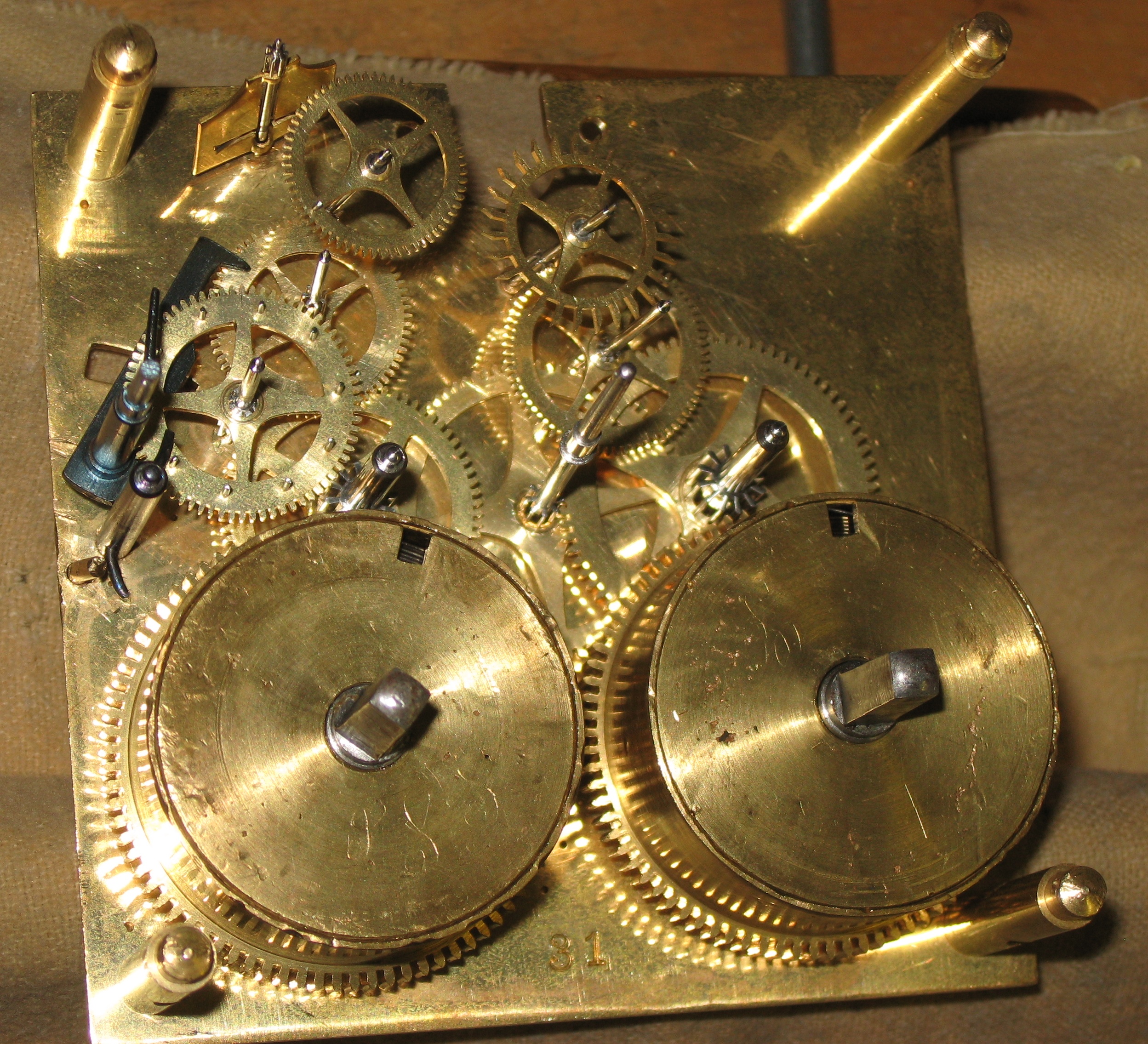 Time and Strike German Wall Clock with Halblang Movement – ClockInfo.com