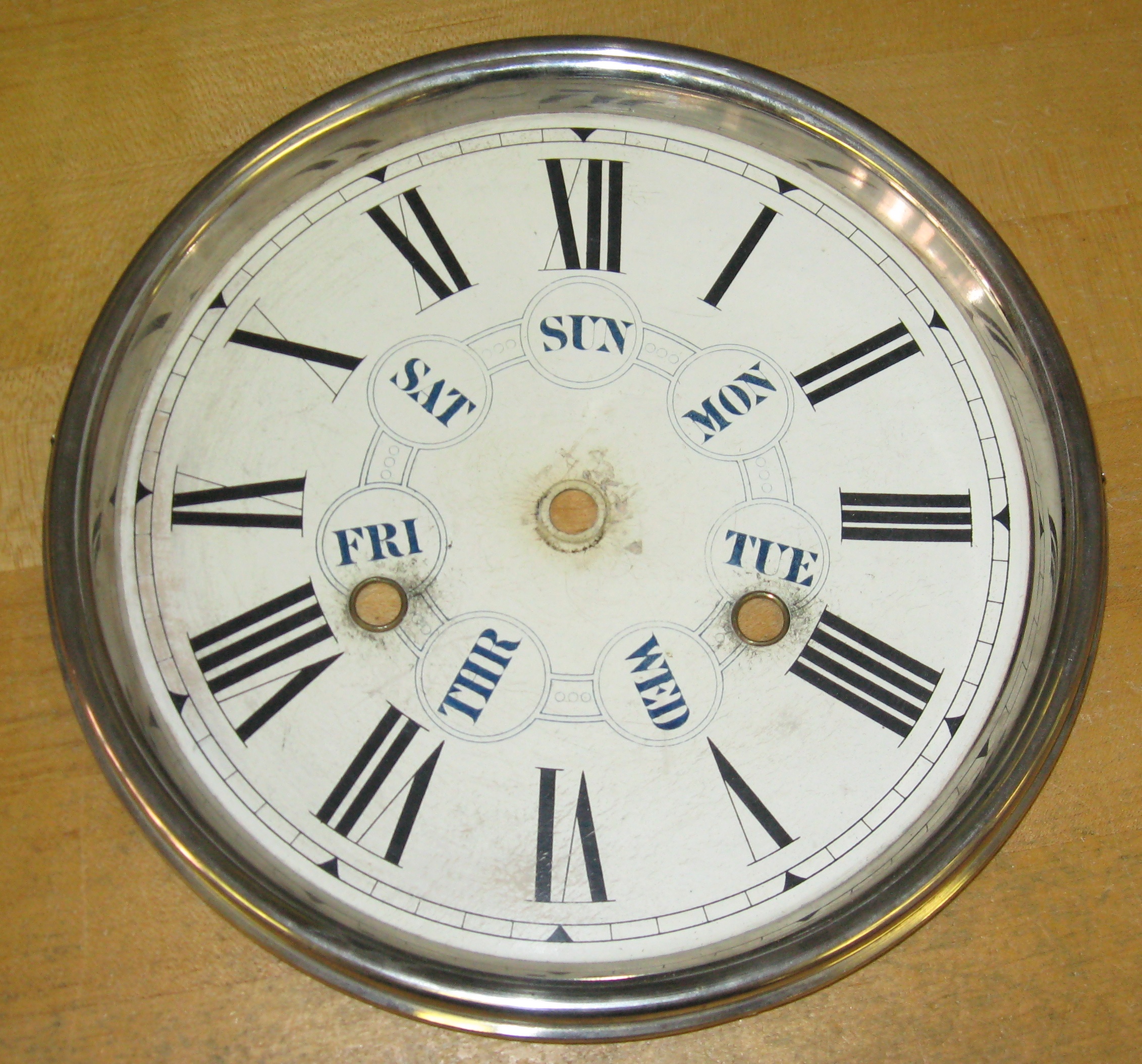 Jerome & Co. “Register” Walnut Wall Clock – ClockInfo.com