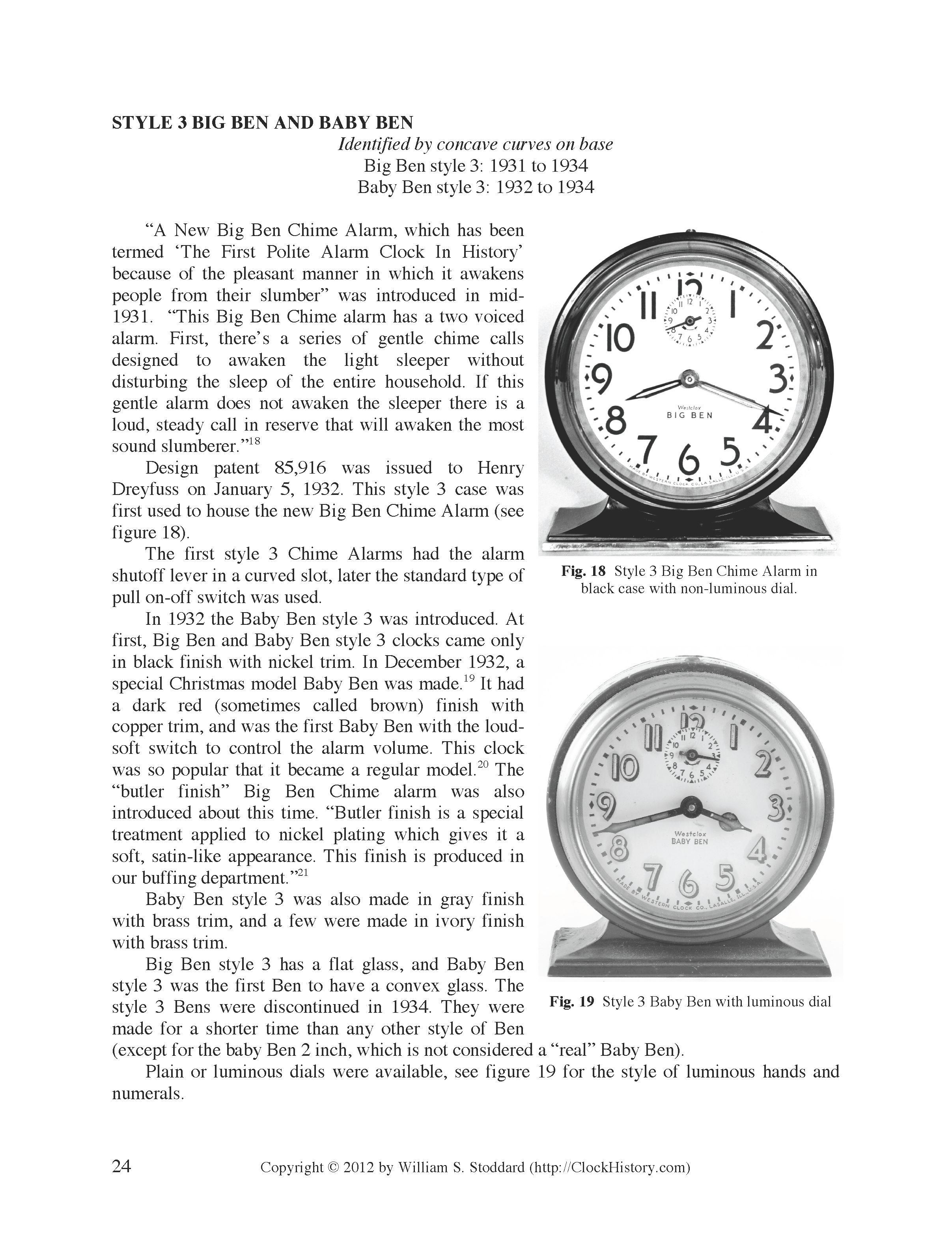 Big Ben and Baby Ben ID Guide – ClockInfo.com