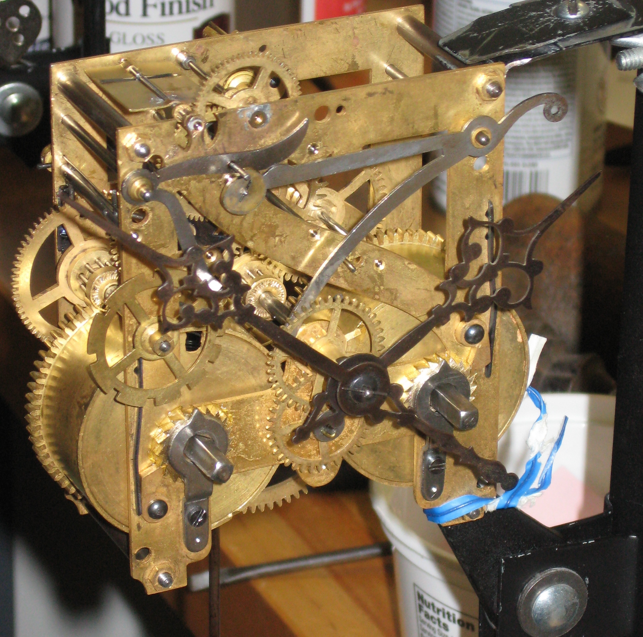 German Wall Clock with Eagle on Top – ClockInfo.com