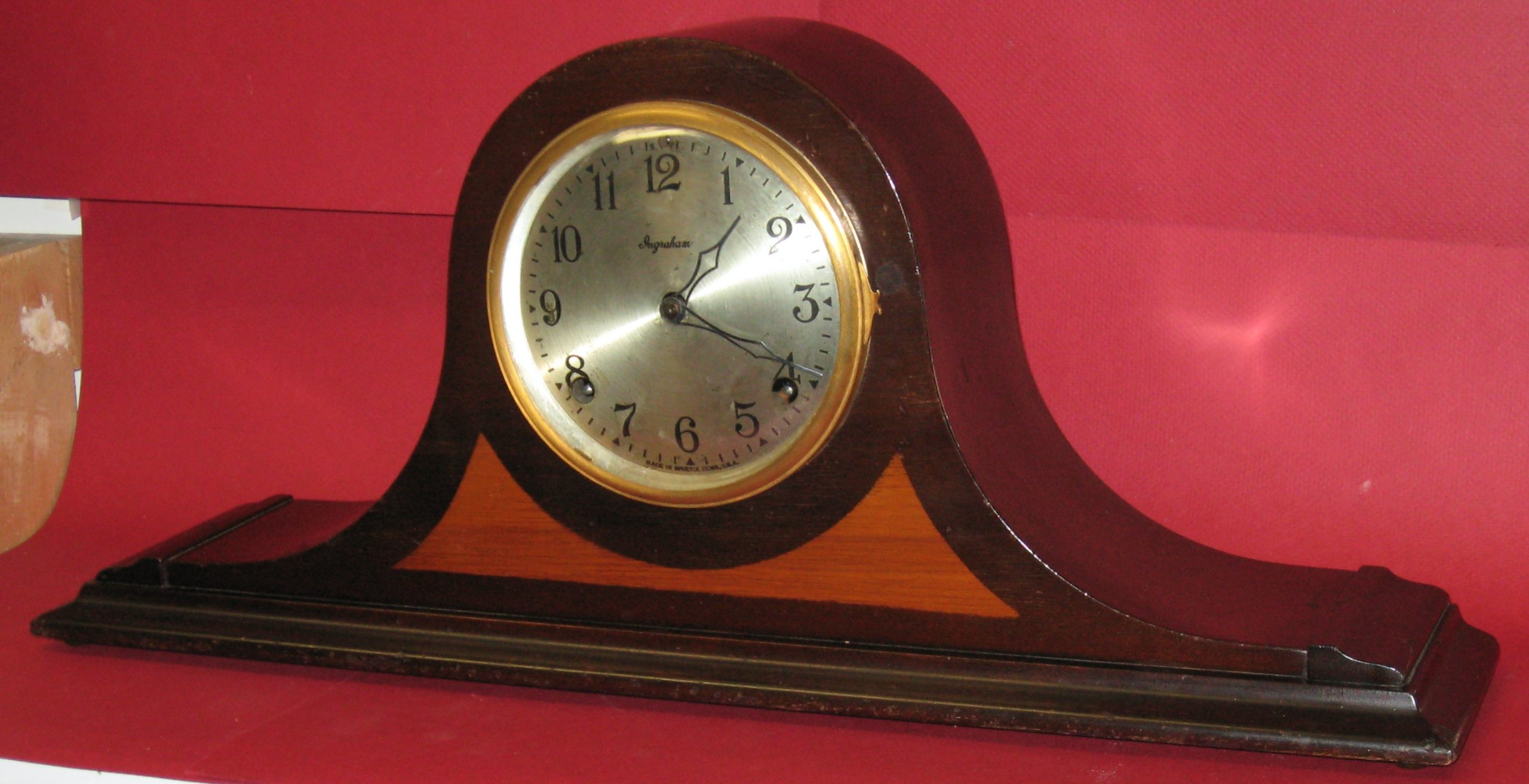 Ingraham “Cosmo Duplex” Tambour Mantel Clock, 1926 – ClockInfo.com